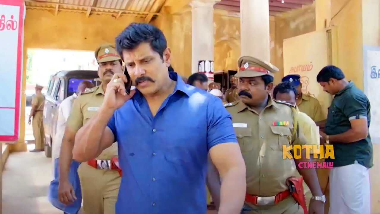 Vikram Telugu Movie Ultimate Action Climax Scene || Kotha Cinemalu ...