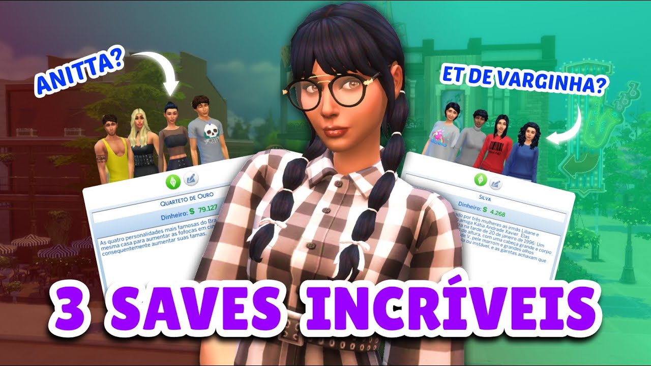 3 SAVE FILES INCRÍVEIS | SAVE JOGO BASE, SAVE BRASILEIRO e MAIS | The ...