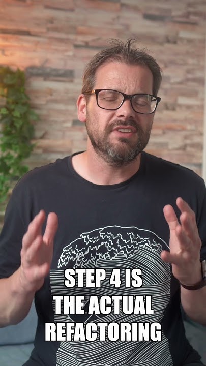 Refactoring Legacy Code In 5 Steps Youtube