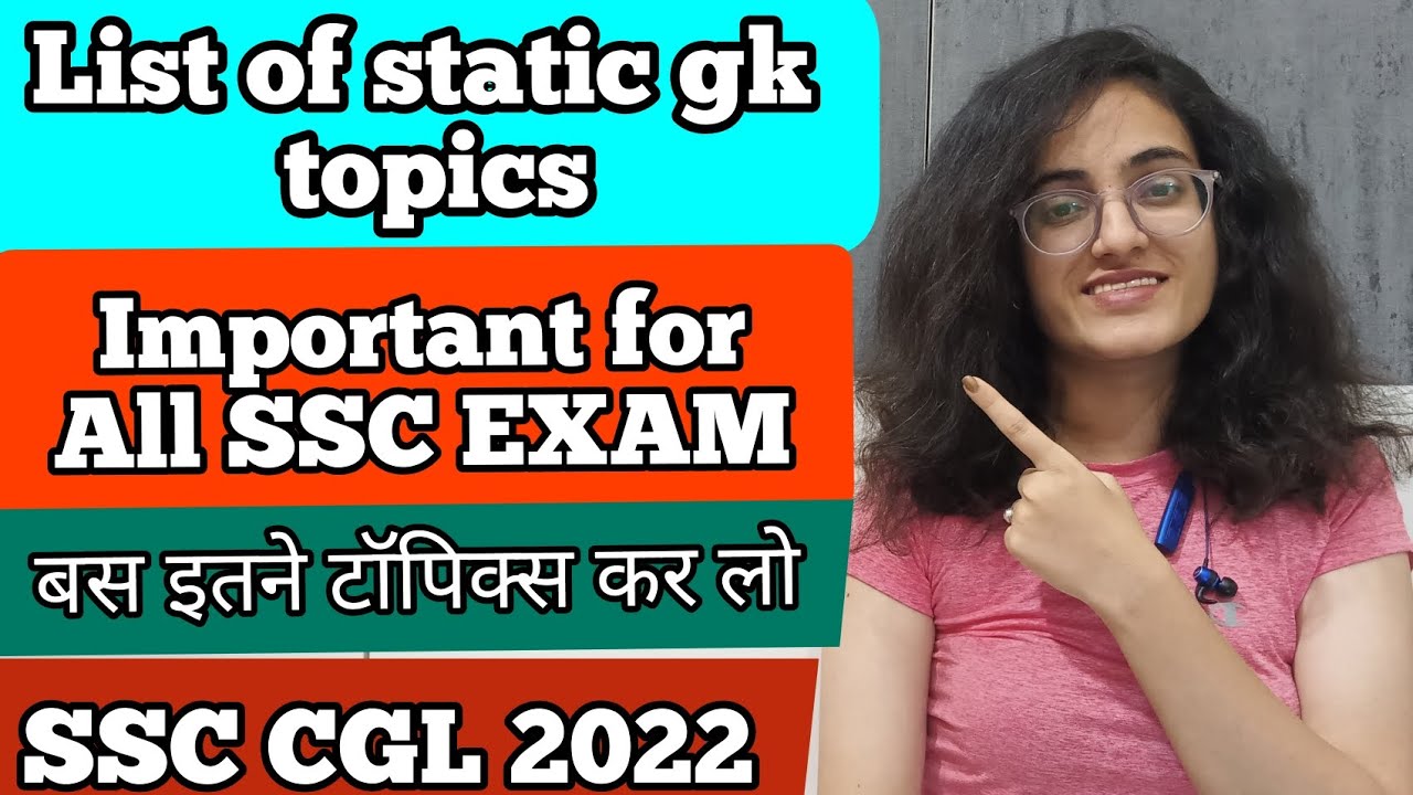 List Of Important Static Gk Topics Static Gk For Ssc Cgl STUTI JAIN list-of-important-static-gk-topics-static-gk-for-ssc-cgl-stuti-jain