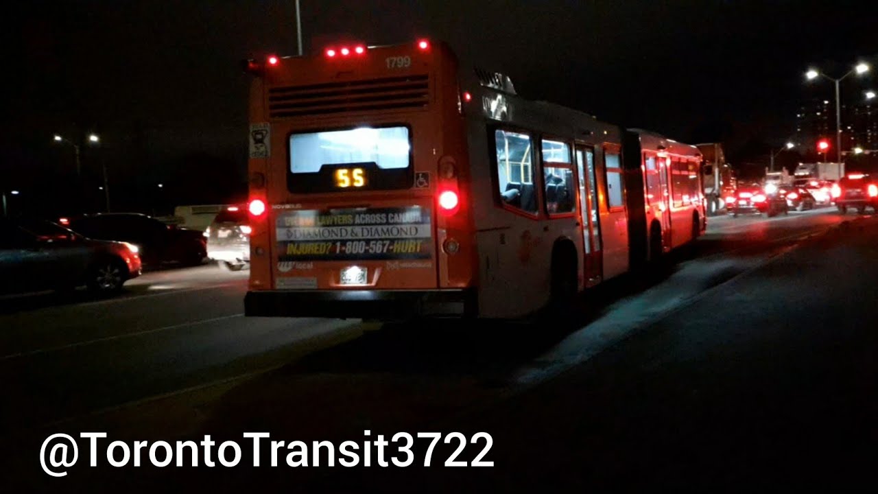 Miway 2017 Novabus LFS Artic 1799 - YouTube