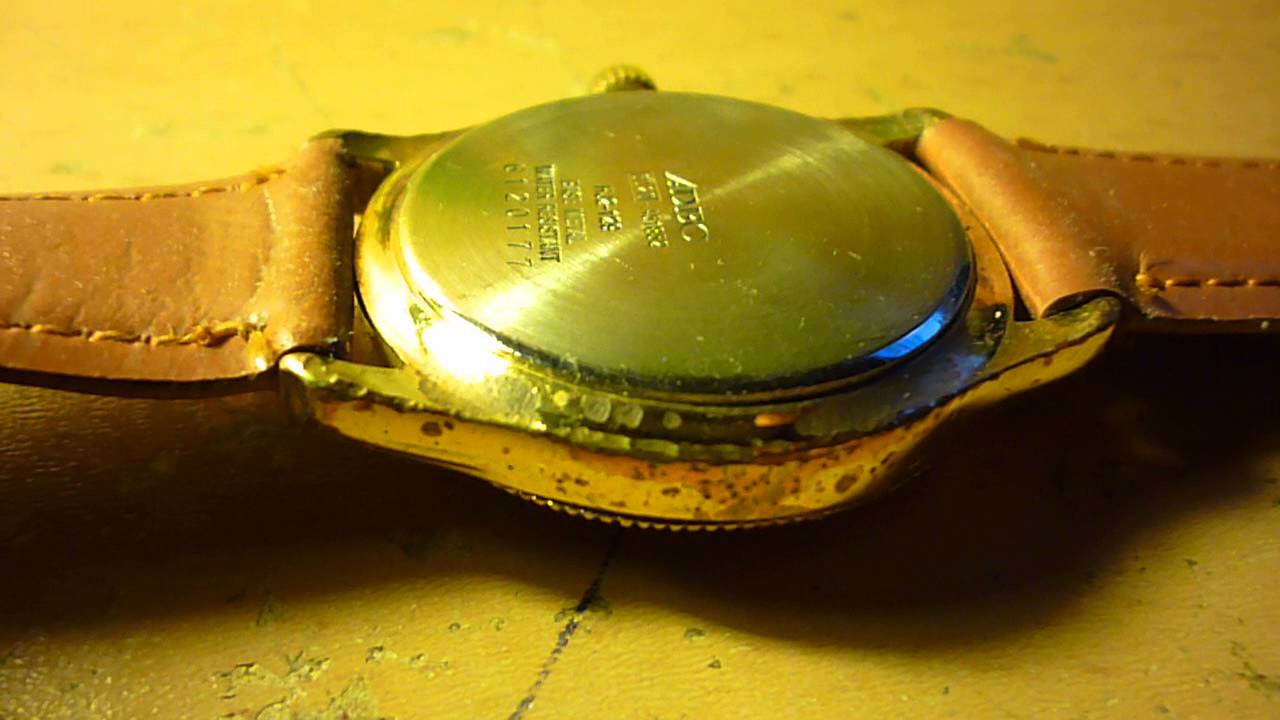 ADEC watch quartz - australia citizen - YouTube
