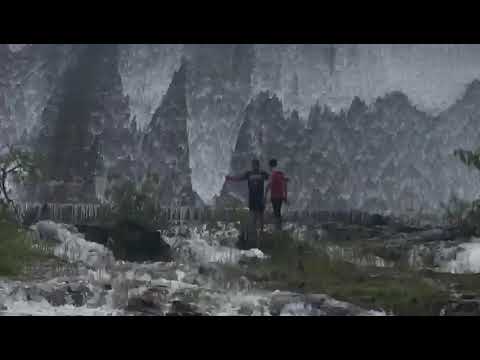 Patgaon Dam overflow . - YouTube