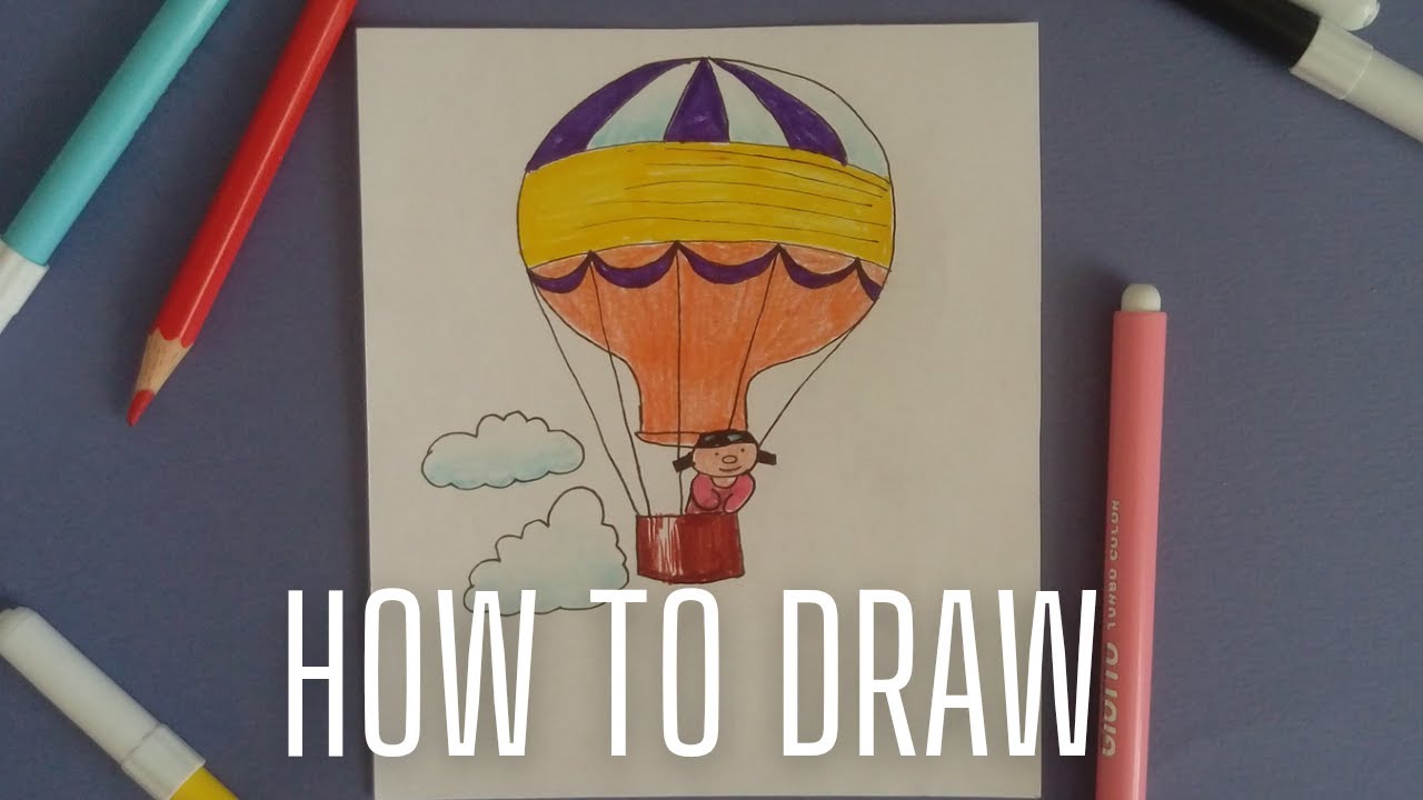 How to draw a ballon | Learn how to draw | step by step drawing ...