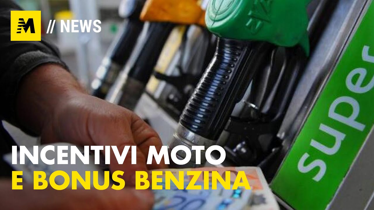 In arrivo incentivi moto e bonus benzina - YouTube