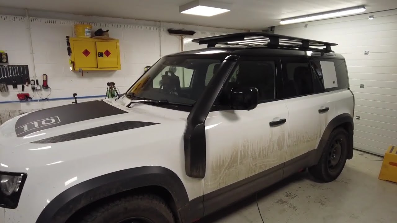 Land Rover Defender Global Window Opening / Closing with Lock ...