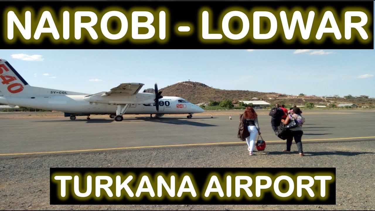 Flying from Nairobi to Lodwar Town in Turkana County - YouTube