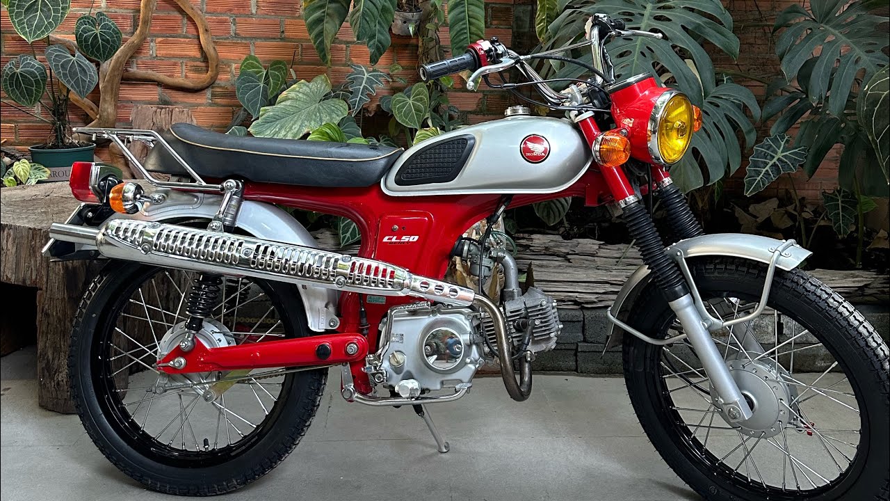 Review honda CL50 sơn zin 100% sang tên toàn quốc - YouTube