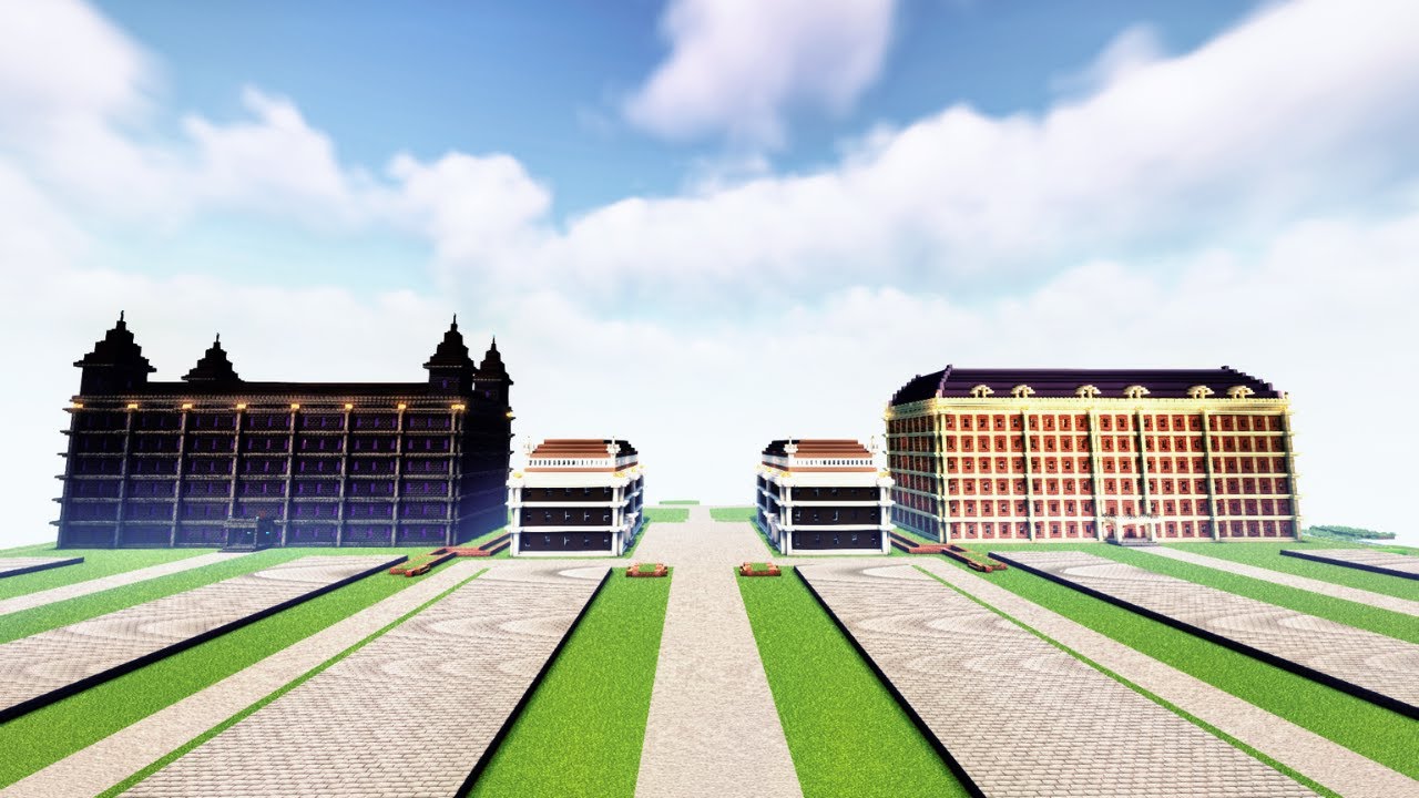 Academic city 【part1】 - Minecraft Timelapse #minecraft #マイクラ ...