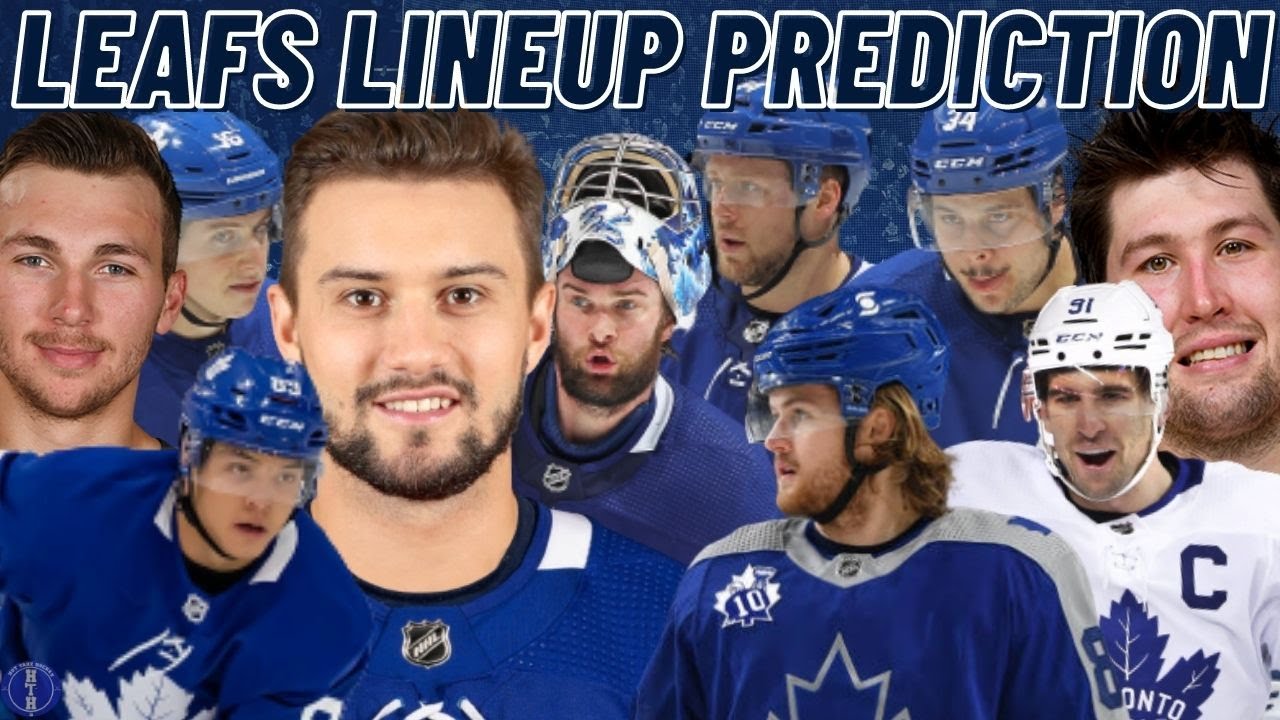 Toronto Maple Leafs Lineup Prediction [2021-2022] | NHL Roster/Season ...