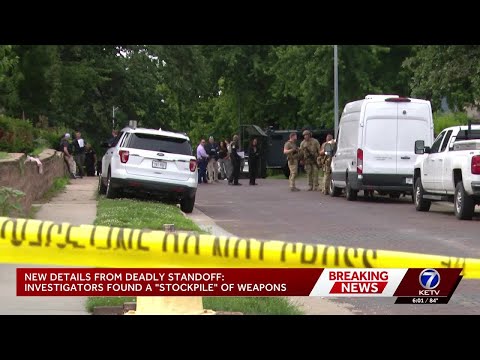 Photos show scene of deadly standoff involving Omaha police