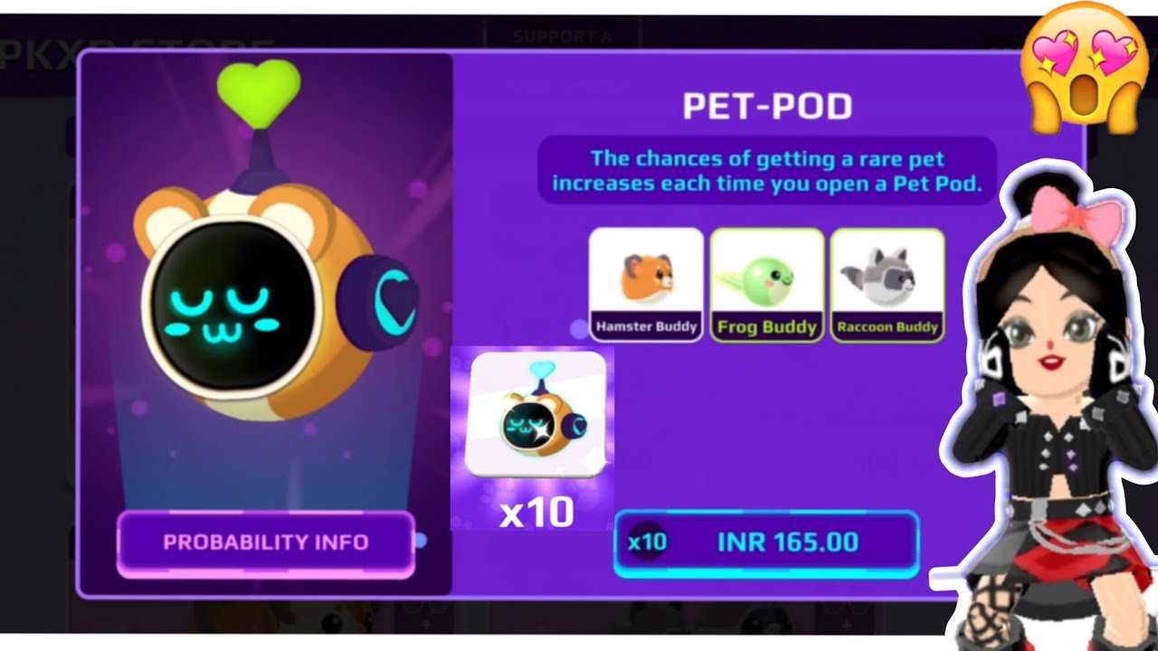 NEW PET POD OPENING 🥳#pkxd - YouTube