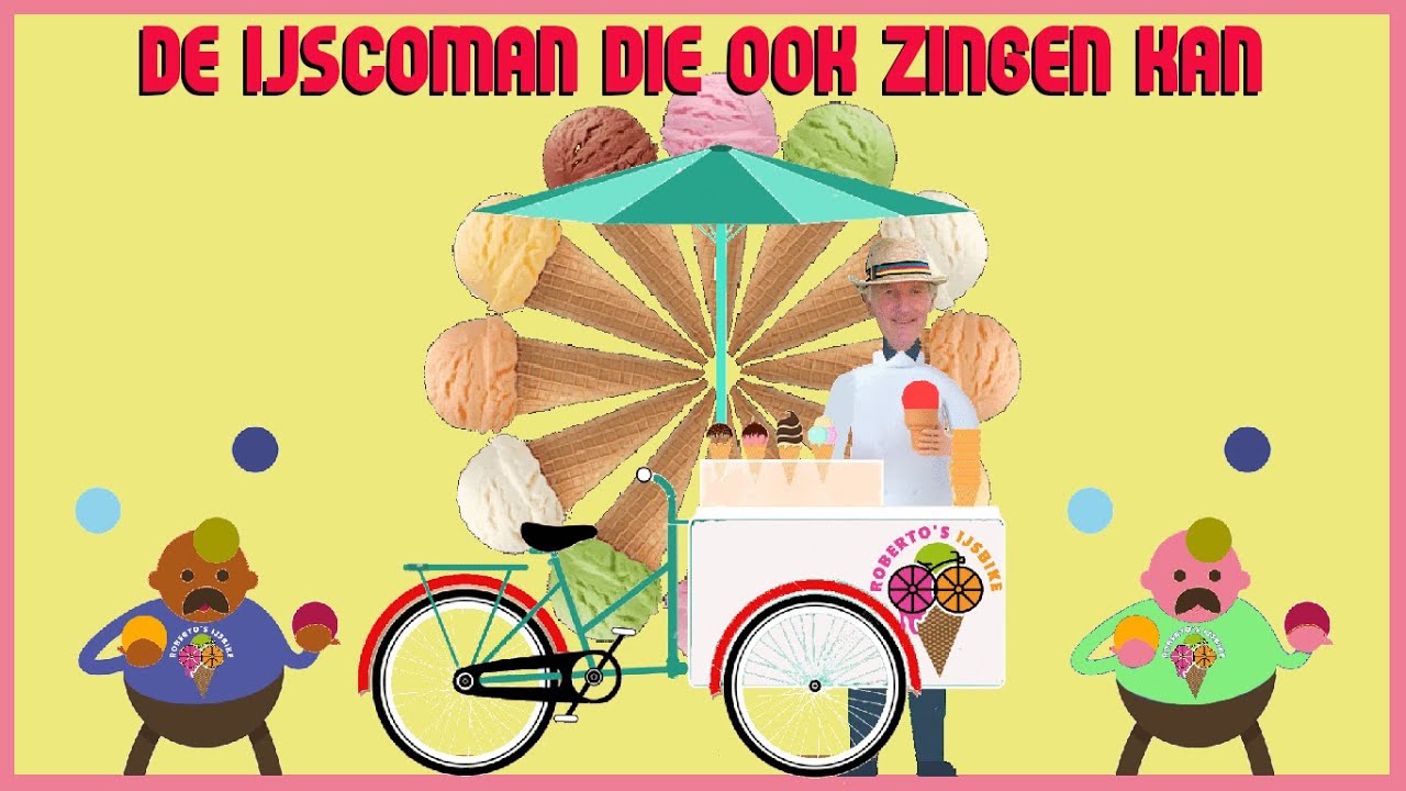 Lied : De IJscoman uit Amsterdam die ook zingen kan - Roberto's IJsbike ...