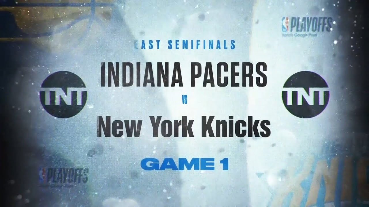 NBA Playoffs on TNT intro | IND@NY | 5/6/2024 (GM1) - YouTube