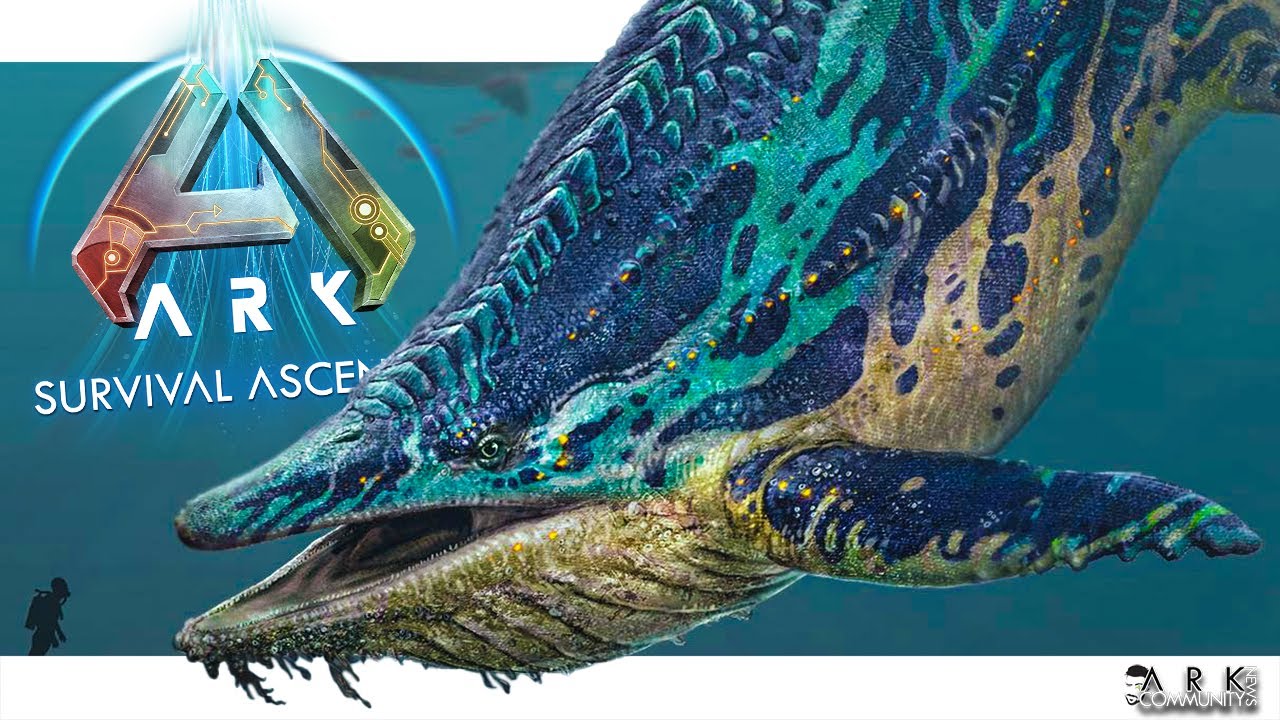 ARK's NEW Sea Creature is BIG! Official Server Save & Mod Drama 🤔 - YouTube