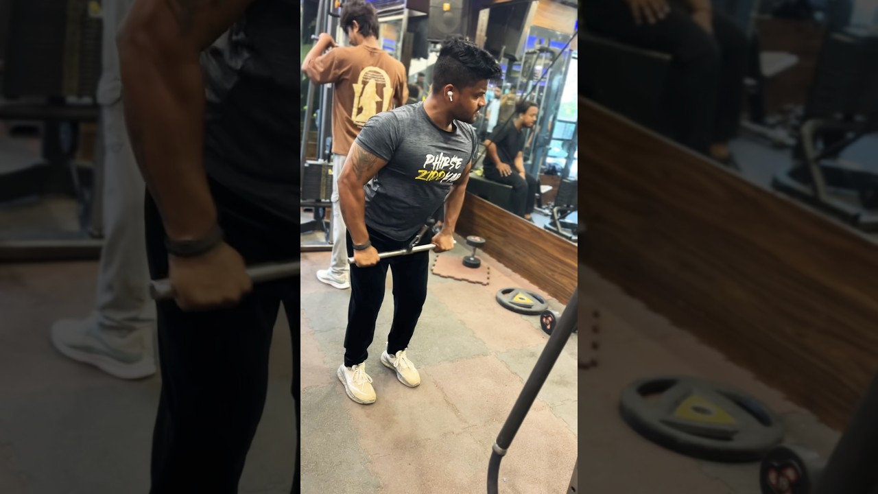 Gym lovers 😘 #gym #bollywood #funny #fitness #modal #hiphop #india # ...