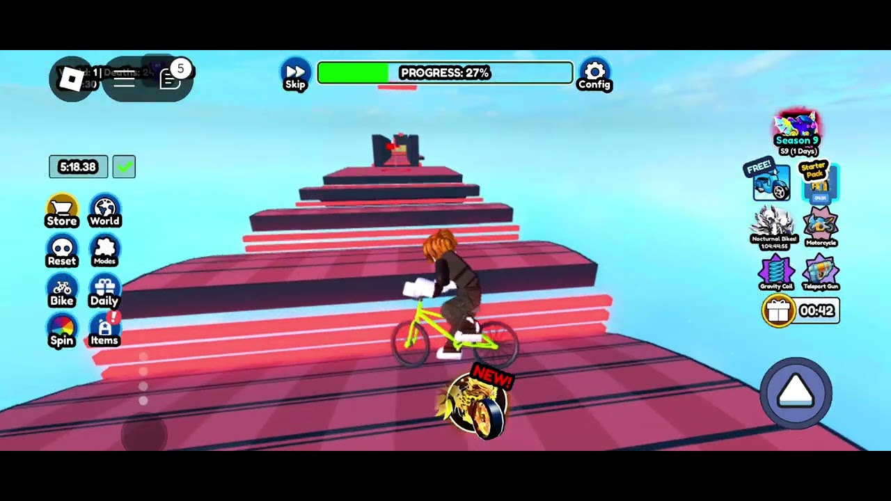 ( roblox ) cycle race part - 1 - YouTube