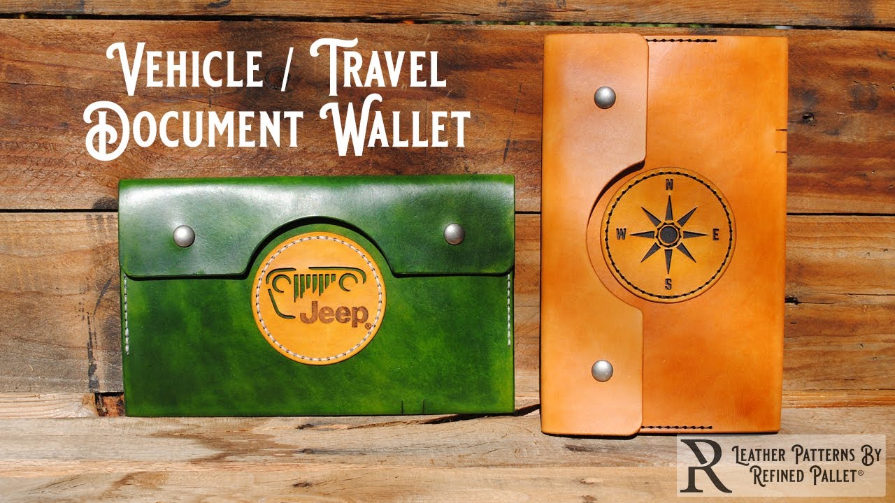 Vehicle Documents Wallet Tutorial by Refined Pallet - YouTube