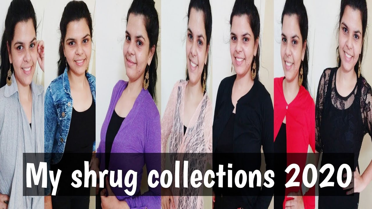 New Shrug collections 2020 | How to style shrugs with tops | Stylish ...