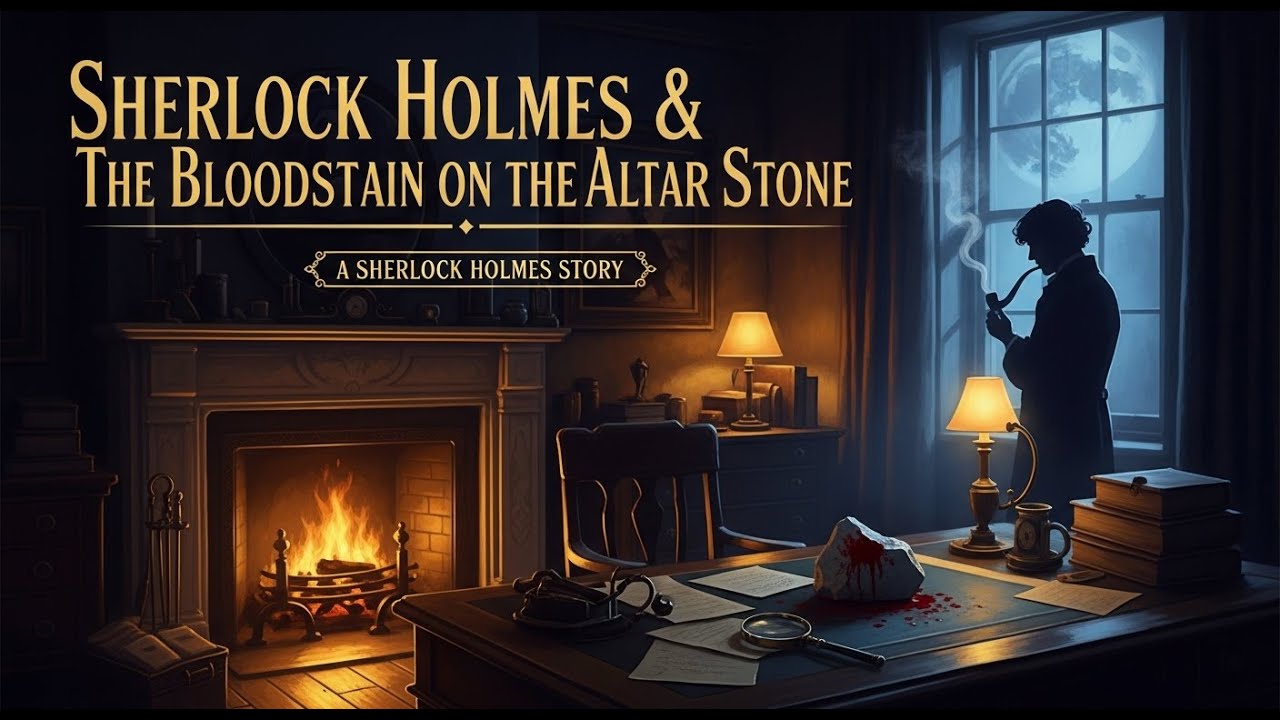 Sherlock Holmes & The Bloodstain on the Altar Stone - YouTube
