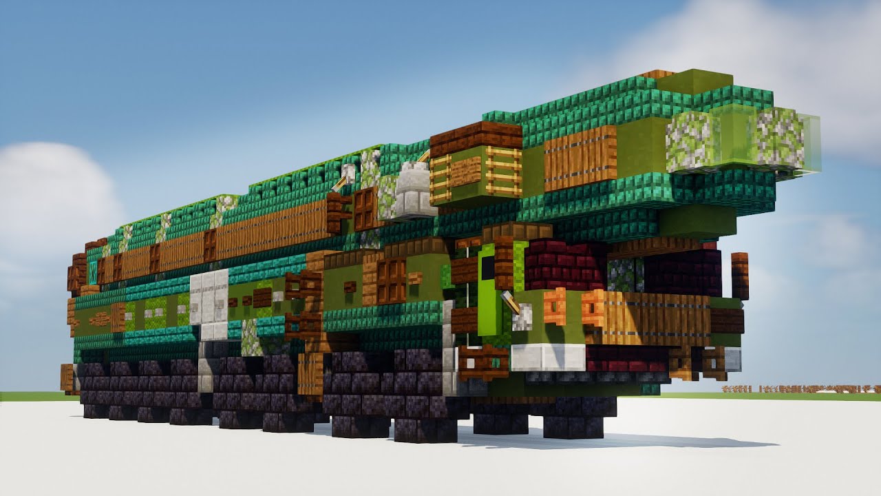 Minecraft Topol-M Russia ICBM Launcher Tutorial - YouTube