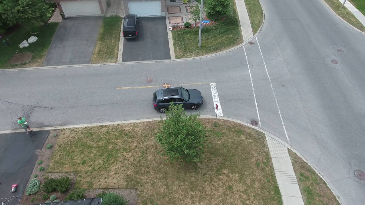 car tracking drone - YouTube