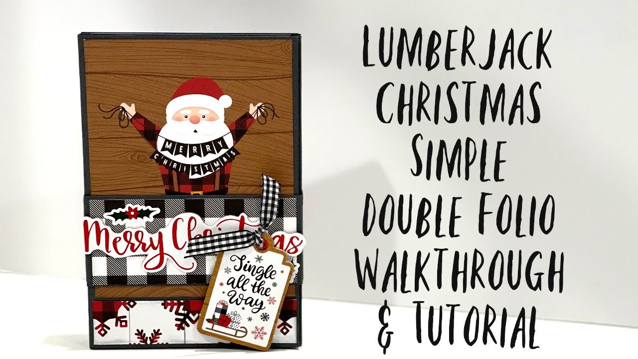 Lumberjack Christmas Simple Double Folio - Country Craft Creations ...