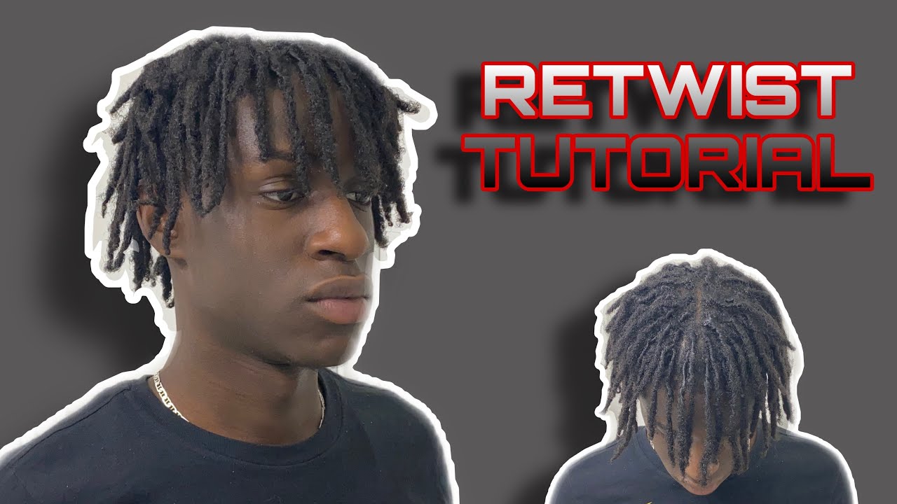 DETAILED RETWIST TUTORIAL (4C LOCS ) - YouTube