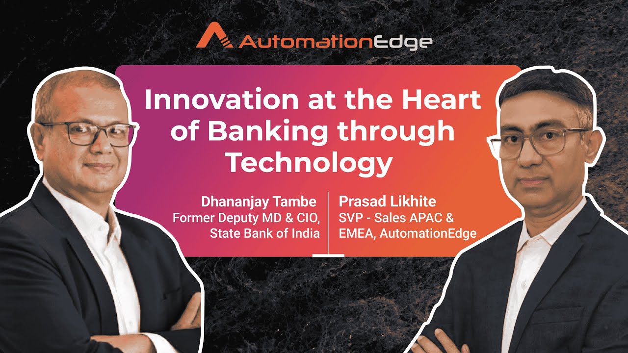Innovation at the Heart of Banking Through Technology ,Dhananjay Tambey - YouTube