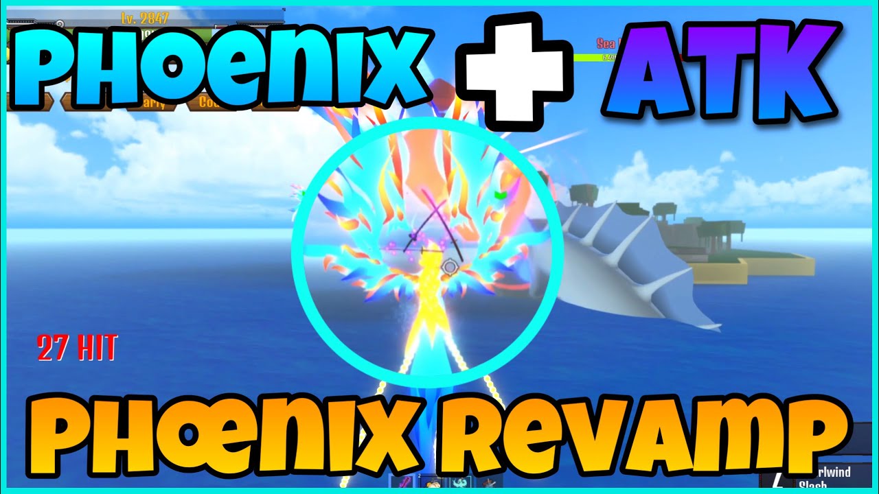 Phoenix & ATK Glitch + Phoenix Revamp Infos King Legacy ! - YouTube
