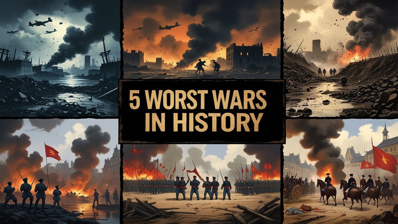 5 Worst wars in history ⚔️🛡️ - YouTube