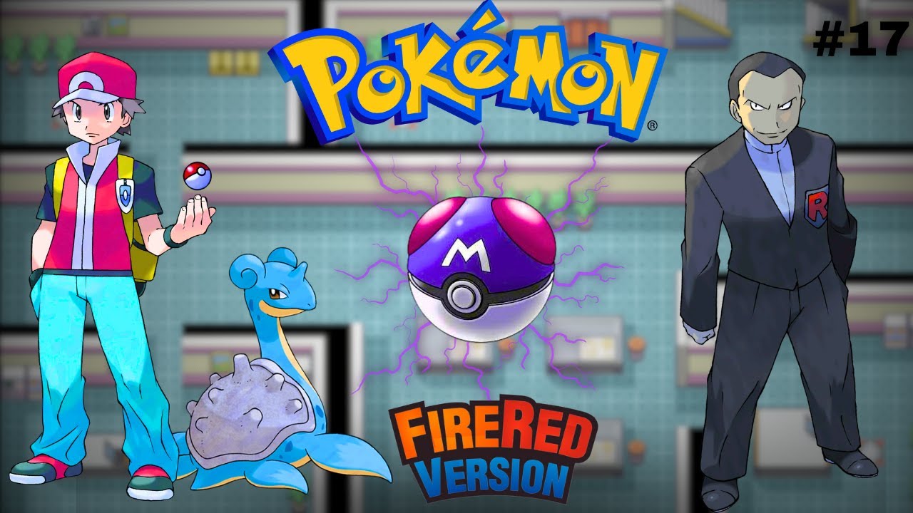POKEMON FIRE RED #17 - LAPRAS E MASTER BALL - YouTube