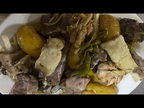 Dam pokh cooking in home - YouTube