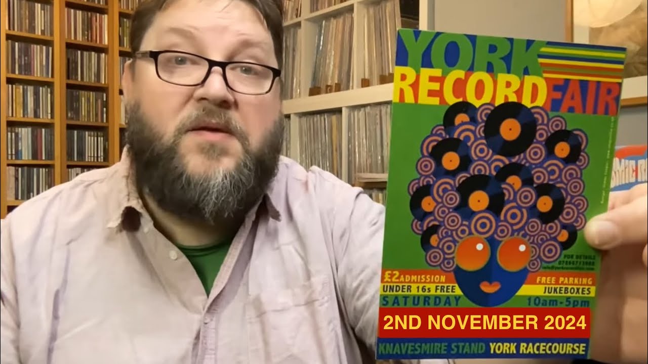 Disc Diggin’ Time #46 - York Record Fair 2nd Nov 2024 - YouTube
