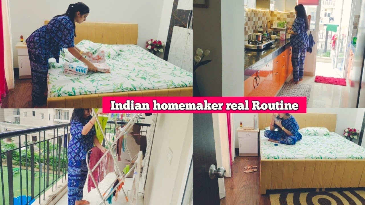 🌹💁Indian homemaker real Friday to Saturday morning routine,tasty paneer ...