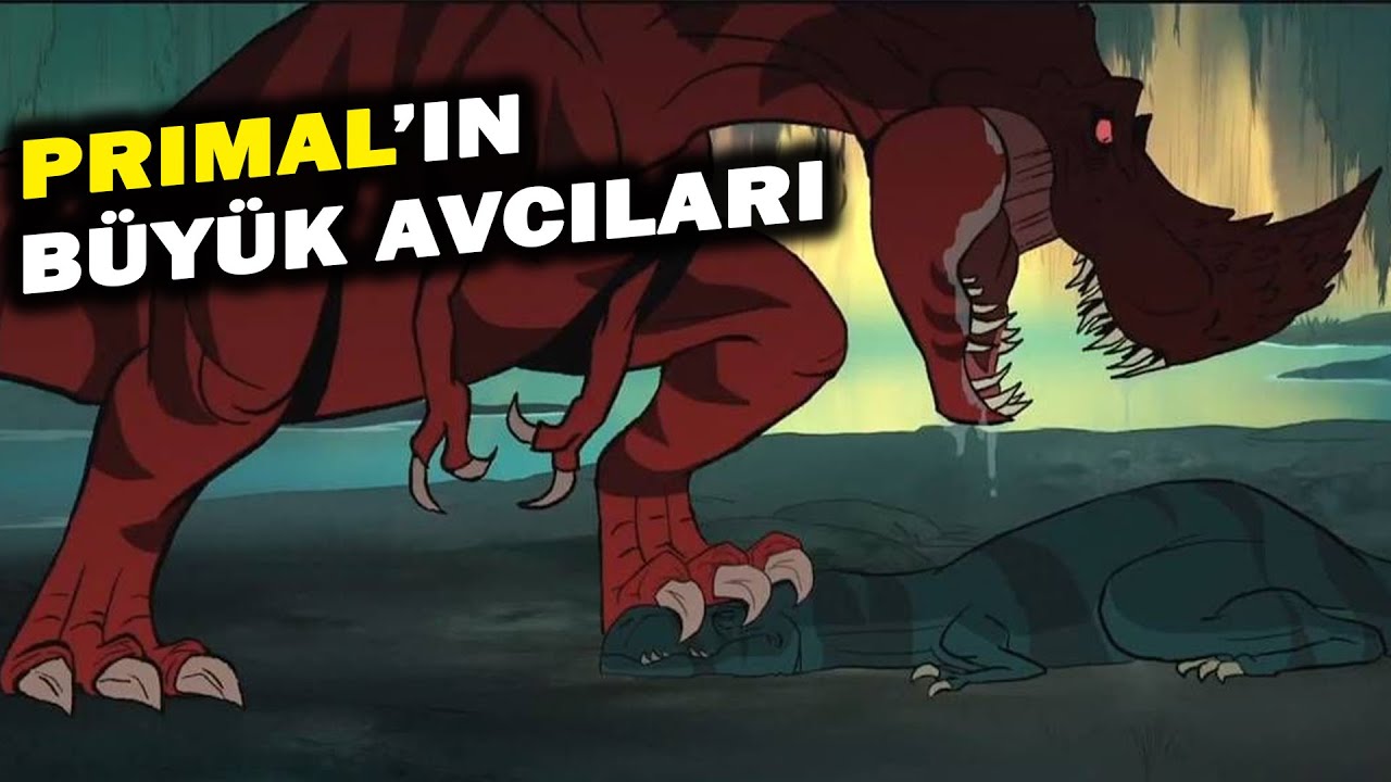 Primal'ın T-Rex(?) Grubu | Primal Animasyon Serisinin İlk Bölümündeki ...