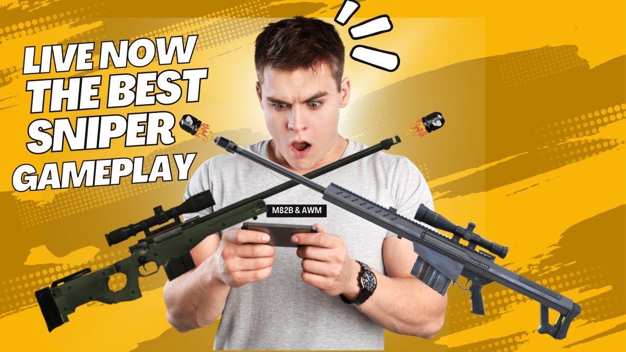 Live Free Fire Rank Double Sniper Live Gameplay FF with AWM or M82B Gun ...