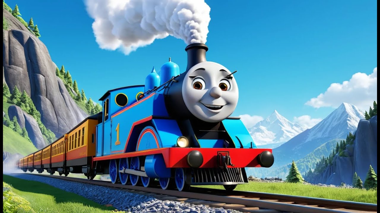 The Train on the Track Goes Choo Choo | Fun Train Song for Toddlers ...