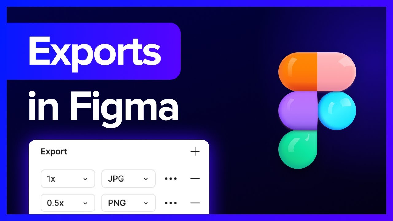 How to Export Assets in Figma - YouTube