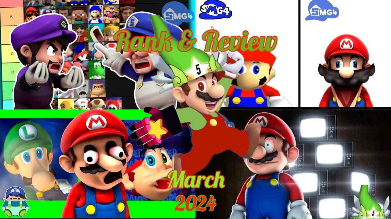 SMG4 Rank & Reviews March 2024 - YouTube