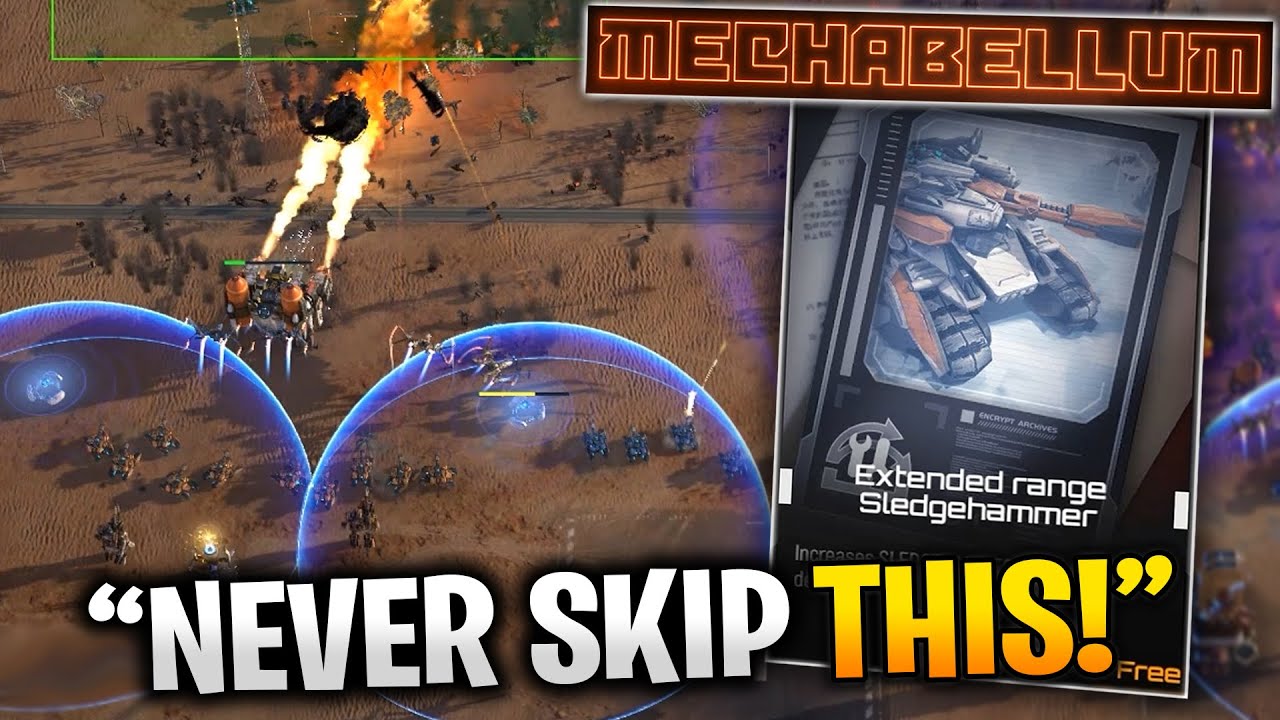 MAX RANGE TANKS TOO OP? - "This Build Feels BUSTED" - Mechabellum Sledgehammer Guide - YouTube
