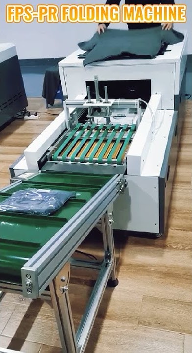 FPS-PR AUTOMATIC CLOTHES FOLDING & PACKING MACHINE - YouTube