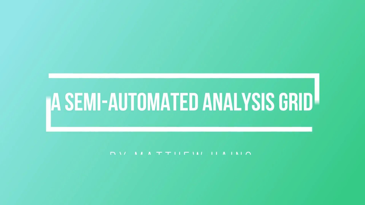 The Analysis Grid Creator - An Overview - YouTube
