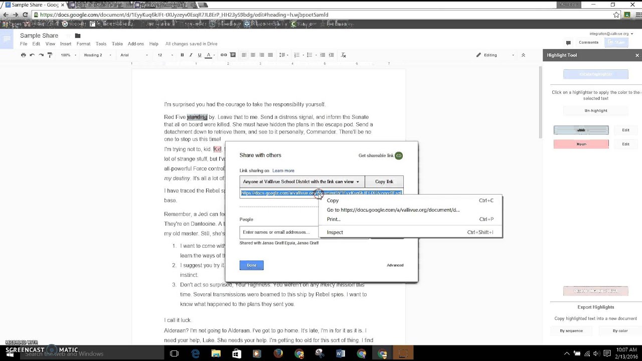 Share, Copy, Paste Link - YouTube