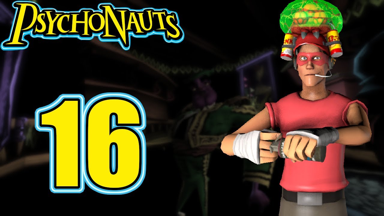 Let's Play Psychonauts PC [Part 16] - Taming the Bull? It's a Land of ...