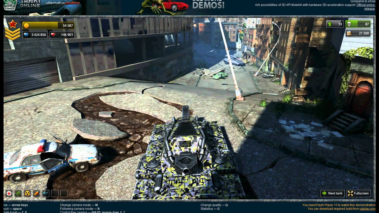 tanki online demo 2.0 - YouTube