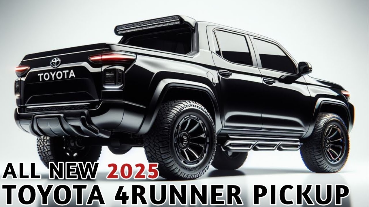 Strongest Pickup Confirmed: Toyota 4Runner 2025 Ready to Paved with the ...