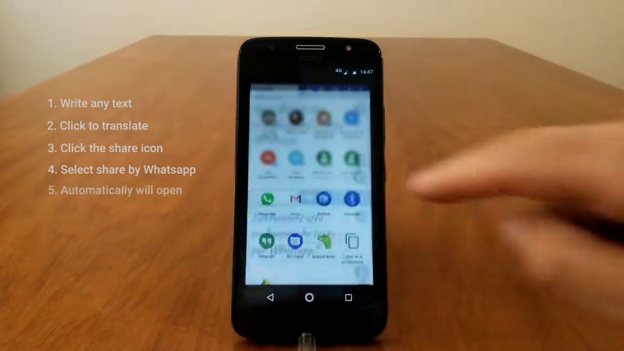 Video Tutorial Instant Translator Use Send Text - YouTube