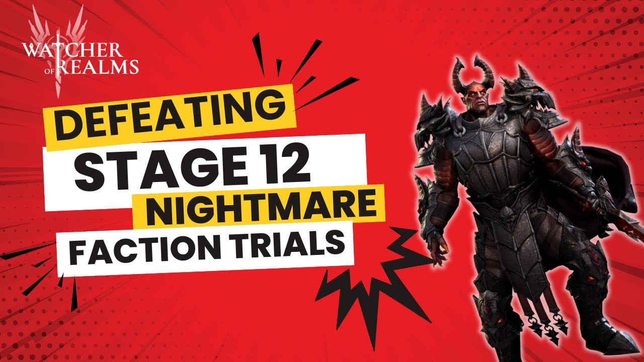Defeating Nightmare Faction Trials With Epic Lord Skill (Wrath ...