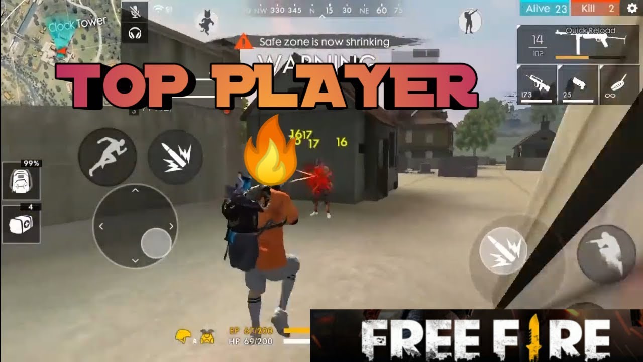 TOP PLAYER FREE FIRE - YouTube